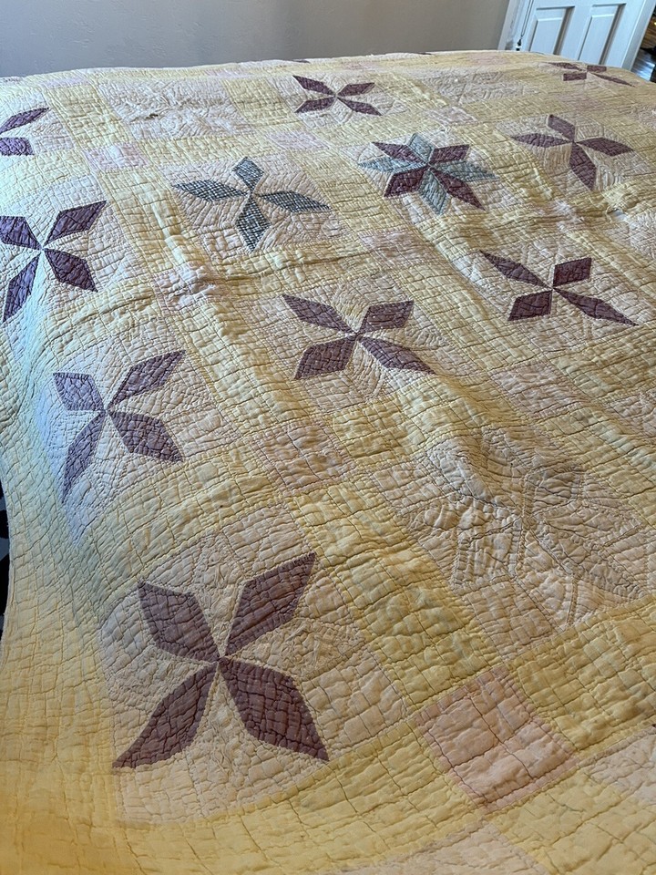 Vintage Handmade Quilt Patchwork Stars Cutter | eBay