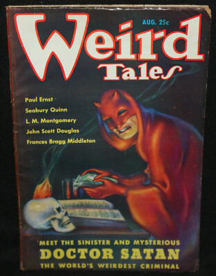 Weird Tales Pulp Magazine Vol.26 #2 - 1st Doctor Satan (6.0 / 6.5) 1935 ...