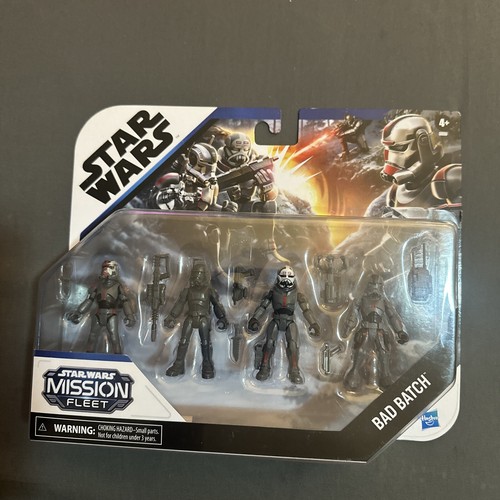 BAD BATCH Star Wars Mission Fleet 2.5in Action Figures. New/Sealed. 4 Figures! 5010993935451| eBay