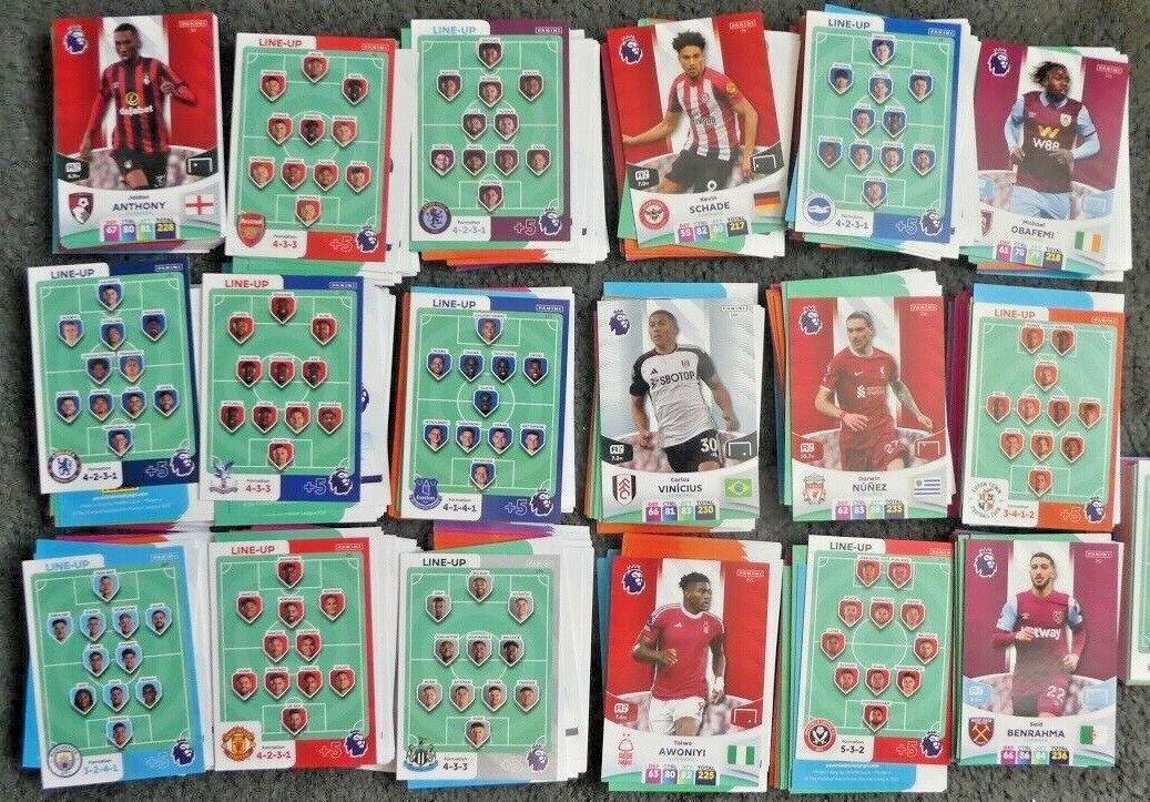 Panini Premier League Football Cards 2024 #10-#351 Adrenalyn XL CHOOSE ...