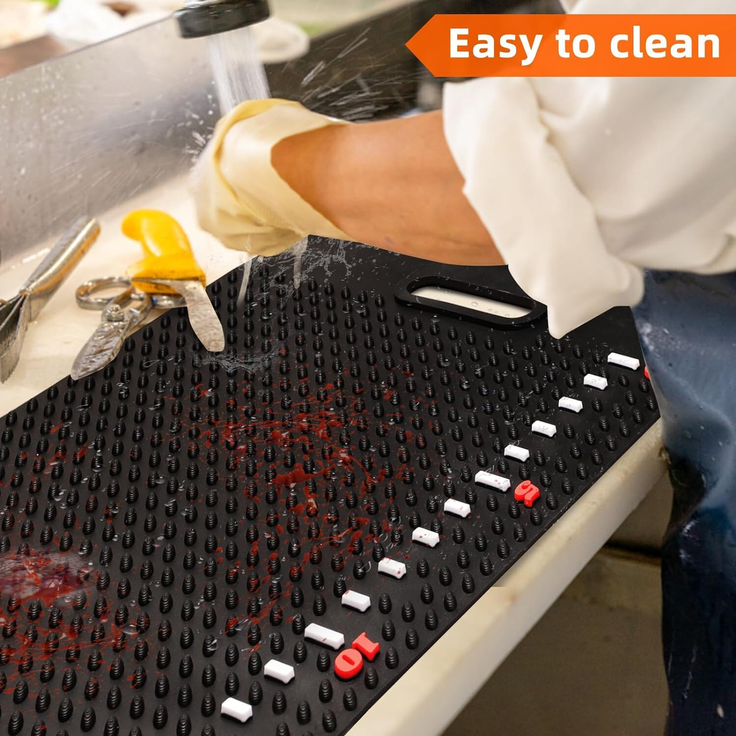 Fish Fillet Mat, 28" x 14" Non-Slip Fish Board, Extra Large Fish ...