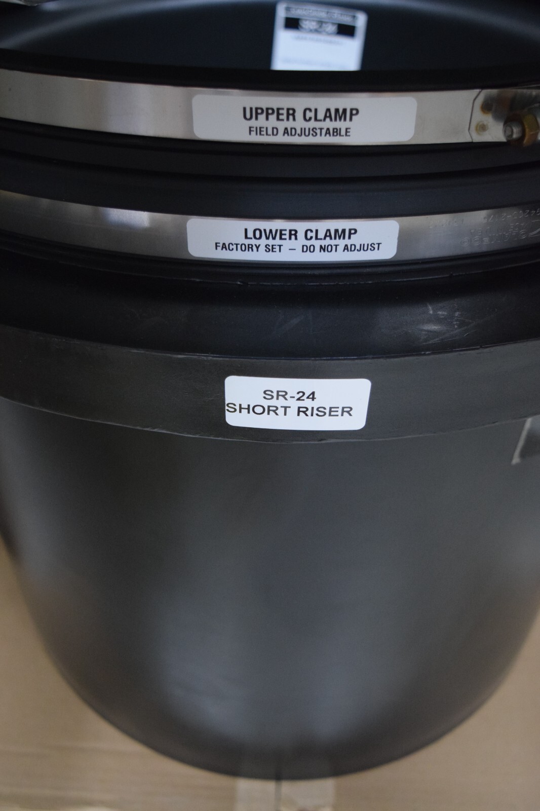 Striem SR 24 Short Riser Black for Use with Tanks with 24" Cover - *NEW ...