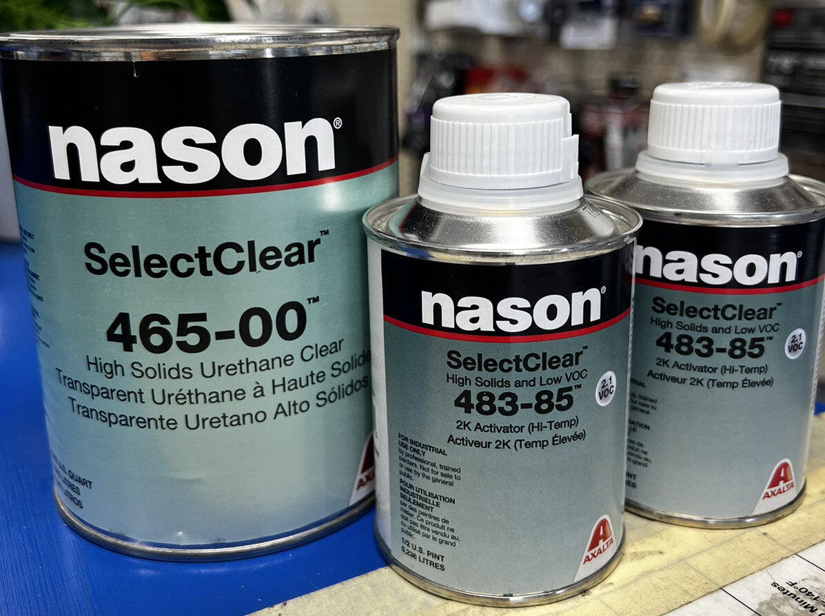 Nason Selectclear 465-00 2k High Solids Urethane Clear Kit for sale ...