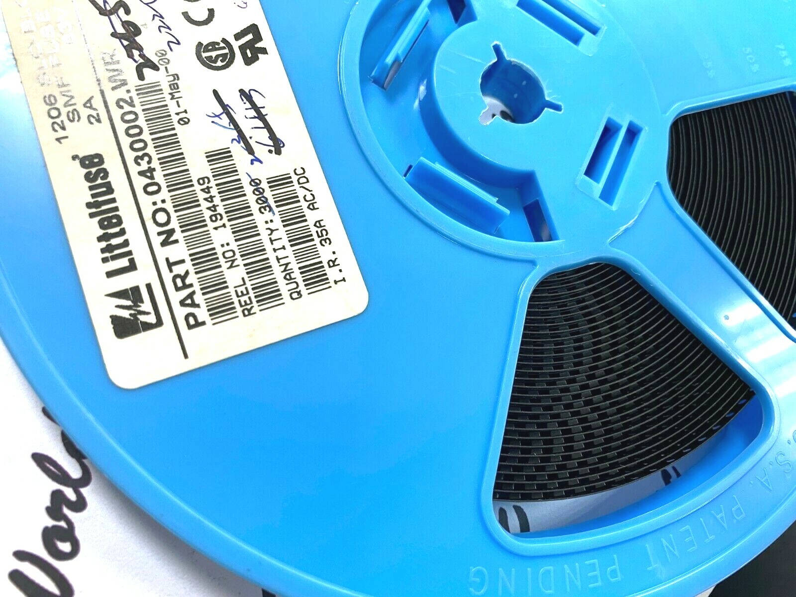 50pcs - LITTELFUSE / LF 2A 63V 1206 SLO-BLO SMF FUSE 0430002.WR | eBay