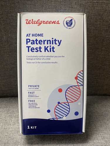 Walgreens At Home Paternity Test Kit to Confirm the Biological Father ...