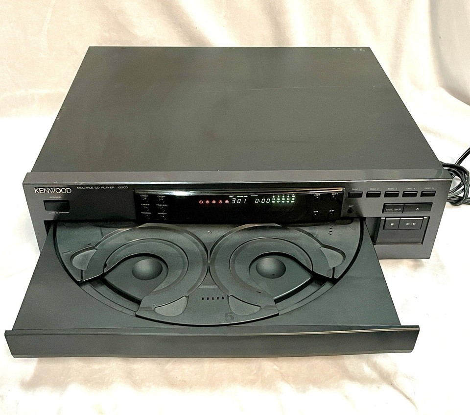 KENWOOD Multiple CD Player 103CD, 5 Compact Discs Carousel in Working ...