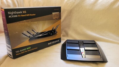 Netgear Nighthawk X6 AC3200 Tri-Band WiFi Router (R8000) – Used ...