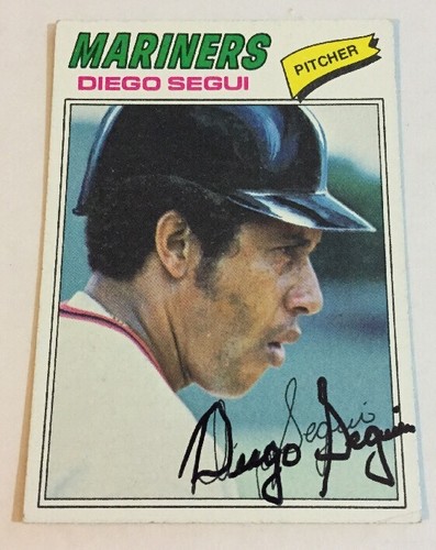 1977 Topps Diego Segui Signed Autograph #653 Baseball Card | eBay