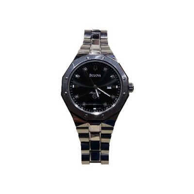 98D103 BULOVA MARINE STAR DIAMOND ACCENT MEN'S WATCH | eBay