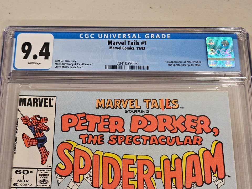 MARVEL TAILS #1 (Peter Porker Spectacular Spider-Ham 1st app) CGC 9.4 ...
