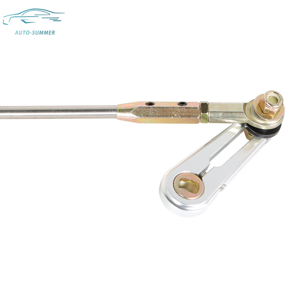 For GM TH350 400 700R4 Universal Adjustable Column Shift Linkage Kit ...