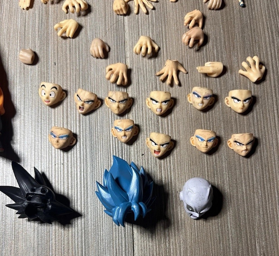 Son Goku fodder lot - S.H. Figuarts - Dragon Ball Z - Bandai Tamashii ...