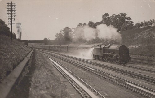 LMS Royal Scot Train UK Express 1936 - RPPC Photo Postcard | eBay