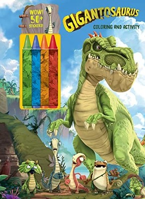 Delaney Foerster Gigantosaurus: Coloring and Activity Book with Crayons ...