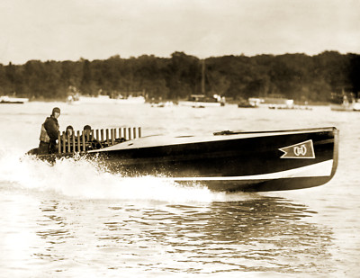 1920 Speedboat Miss Detroit Michigan Retro Vintage Picture Photo Print ...