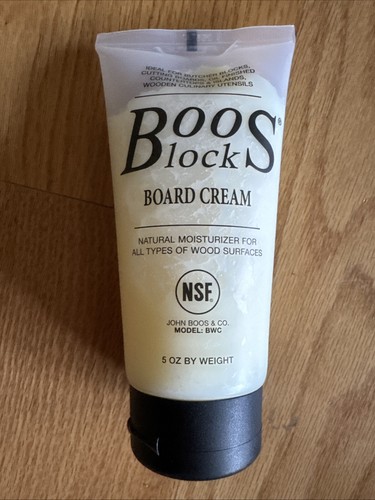 John Boos 5 Oz Boos Block Board Cream for Wood Kitchen Cutting Boards ...