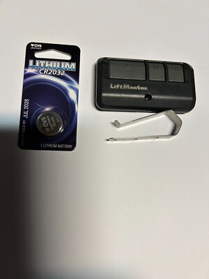 LiftMaster 893MAX HBW7964 garage door opener remote control new battery ...