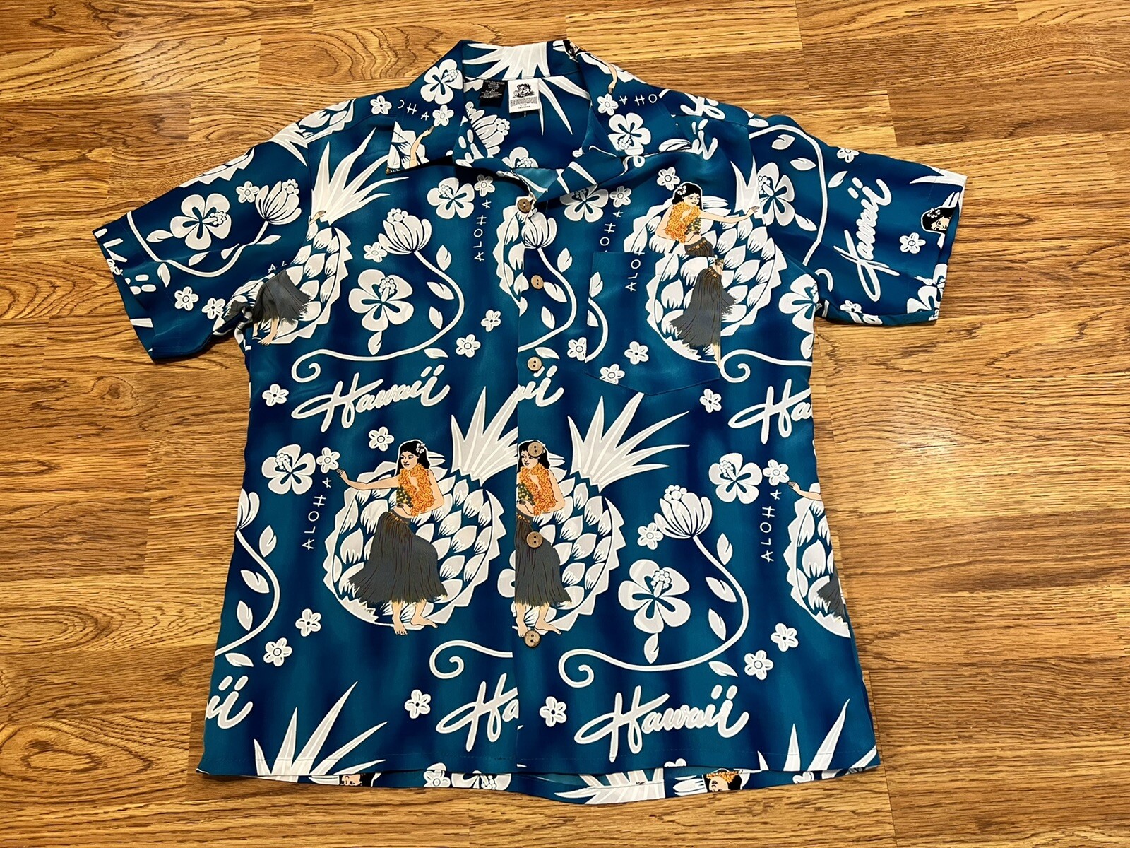 Vintage Kennington Hawaiian Hula Shirt !!! - Gem
