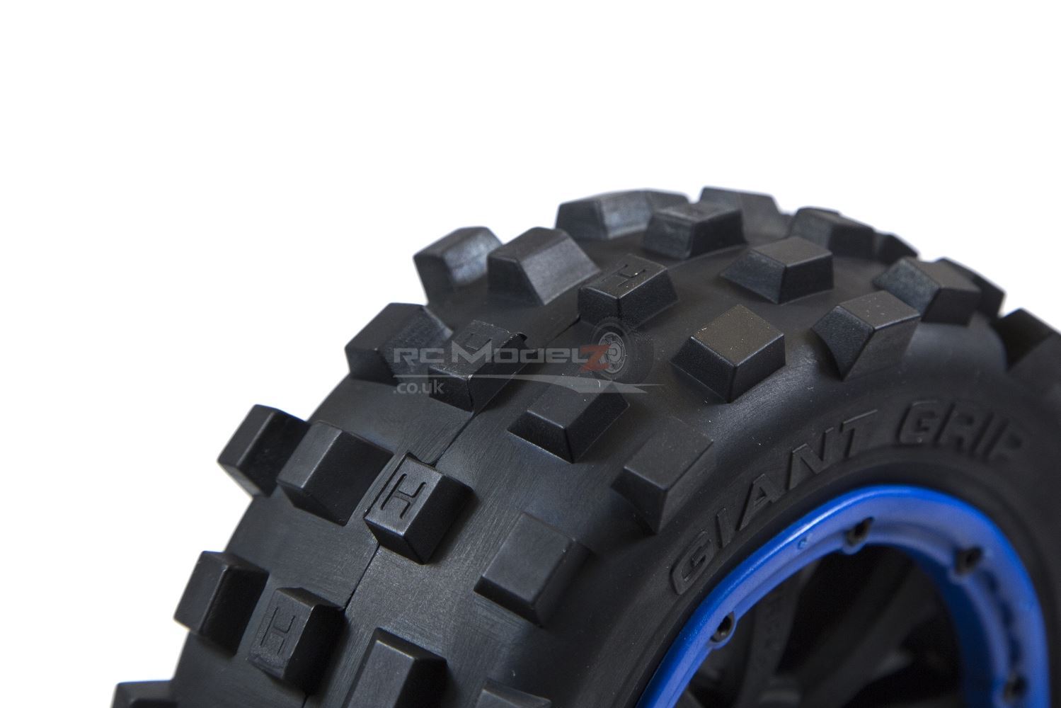 Mad Max Giant Grip Monster Tyres Truck Set For KM X2 & Losi 5ive, DBXL ...