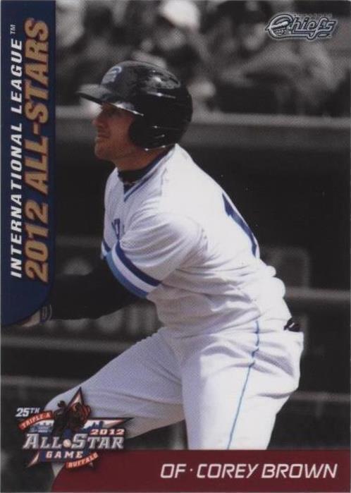 2012 Choice International League All-Stars - Corey Brown #24 for sale ...