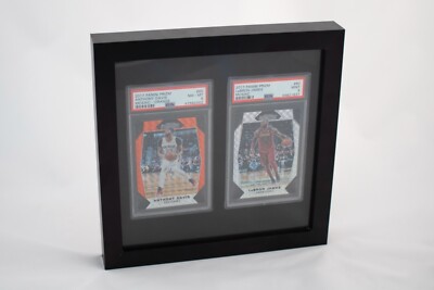 Black PSA or CGC Two Card Display Frame | eBay
