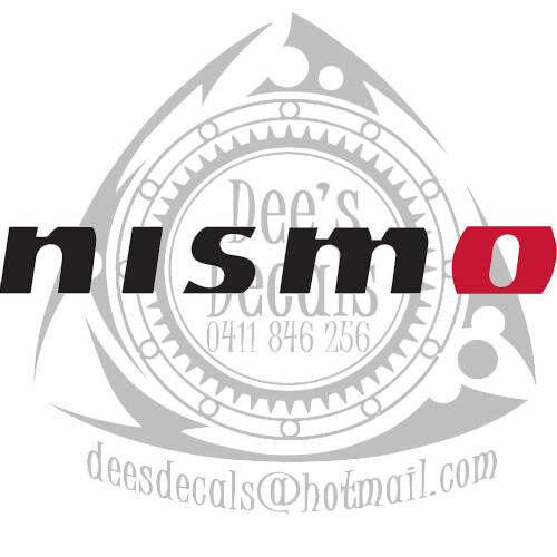 NISMO STICKER DECAL 300MM R32 R33 R34 R35 JDM | eBay