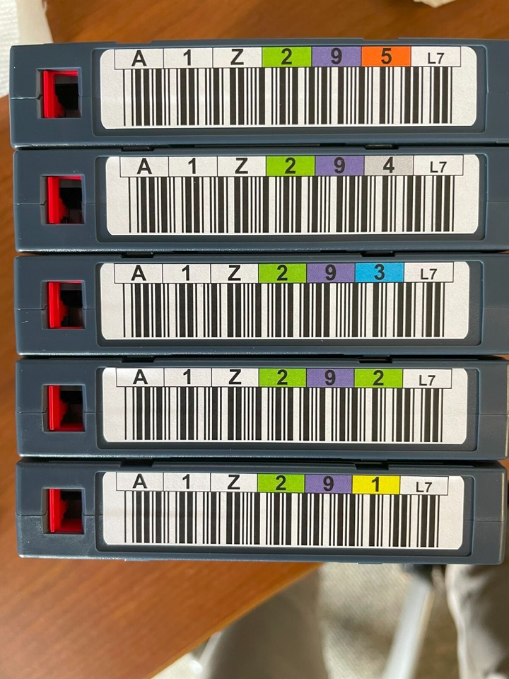 custom printed LTO Ultrium labels (for LTO9, LTO6, LTO4, etc tape ...