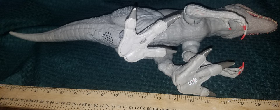 Jurassic World Destroy N Devour Indominus Rex Figure. with DNA code. | eBay