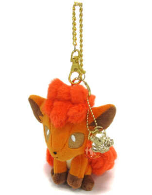 Vulpix Pokemon Rokon's Crystal Season Mascot with Charm Pokemon Cente ...