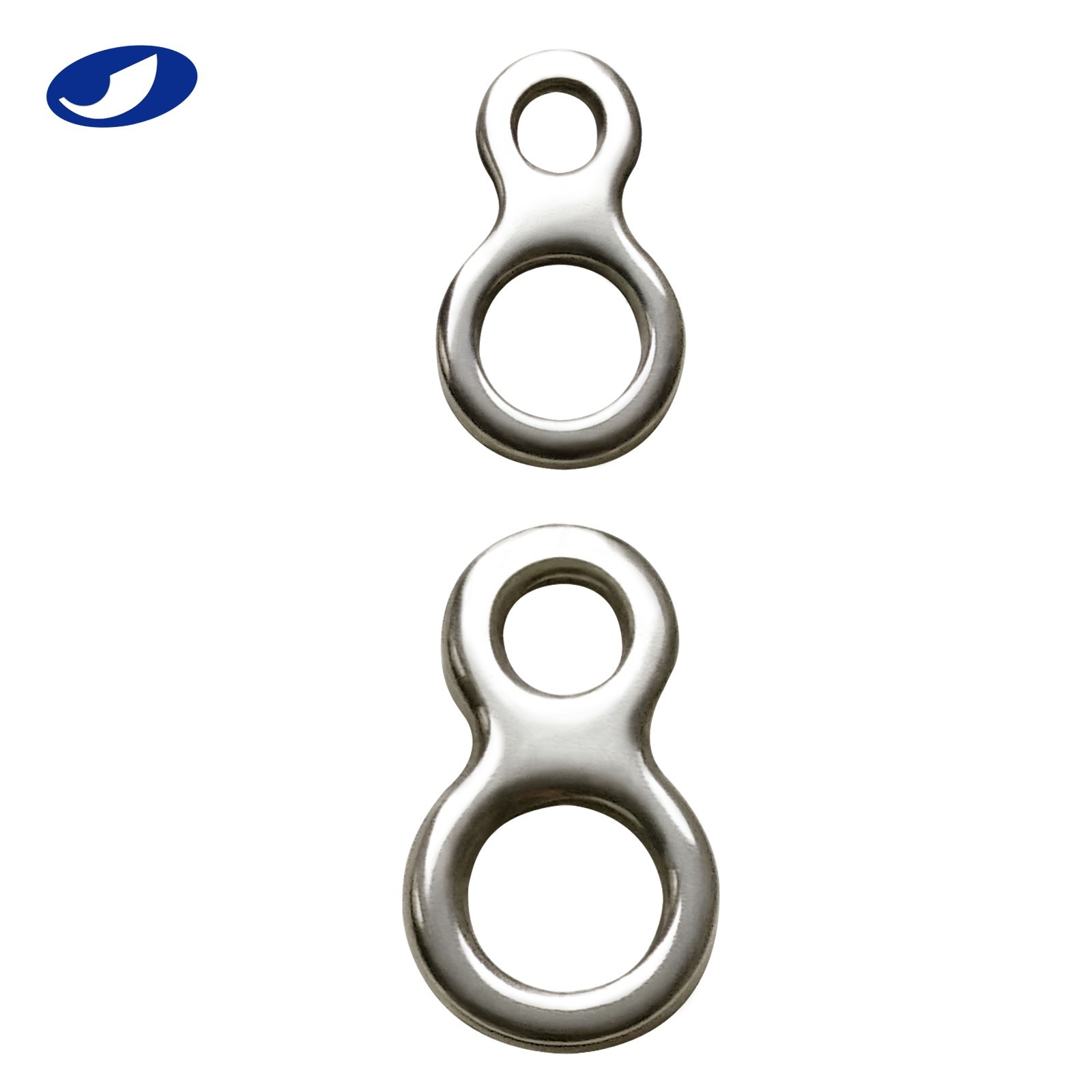 OCEAN CAT Figure 8 Ring Stainless Steel Fishing Split Ring Snap Tackle ...