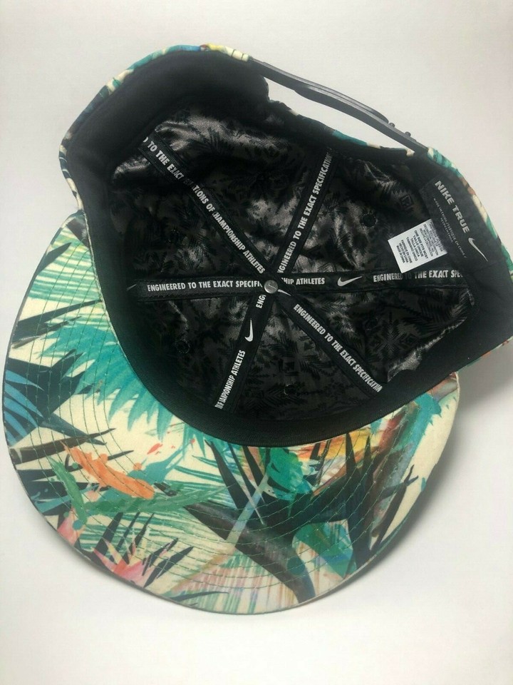 Nike Lebron James Celebration Floral Snapback Hat MVP Championship ...