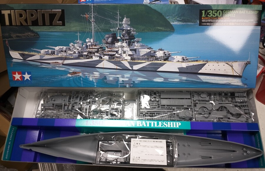Tirpitz German Battleship TAMIYA 1/350 plastic model kit 78015 | eBay