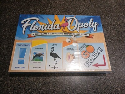 Florida Opoly Monopoly Board Game Sealed | eBay