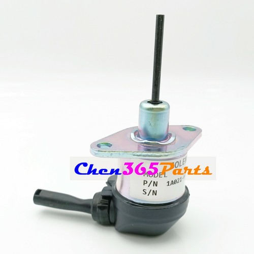 Fuel Solenoid 1A021-60016 for Kubota K/KX KX121-3 KX161-3 KX91-3 U35S ...