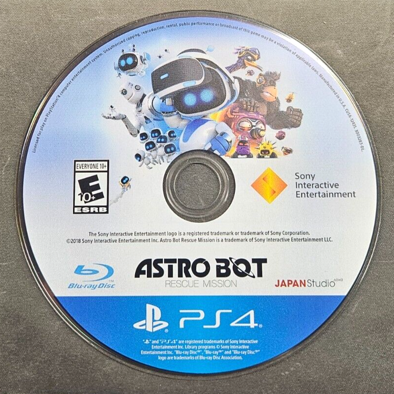 ASTRO BOT RESCUE MISSION (PS4) PLAYSTATION 4 DISC ONLY | eBay