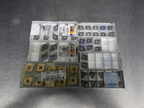 Lot of 53 NEW! Asstd. Open Box SECO Carbide Indexable Inserts | eBay