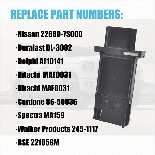 Mass Air Flow Sensor MAF Fits Nissan Infiniti Altima Sentra 350Z ...