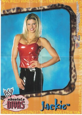 * MISS JACKIE GAYDA * WWE ABSOLUTE DIVAS 5x7" Frameable MINI POSTER 02 ...