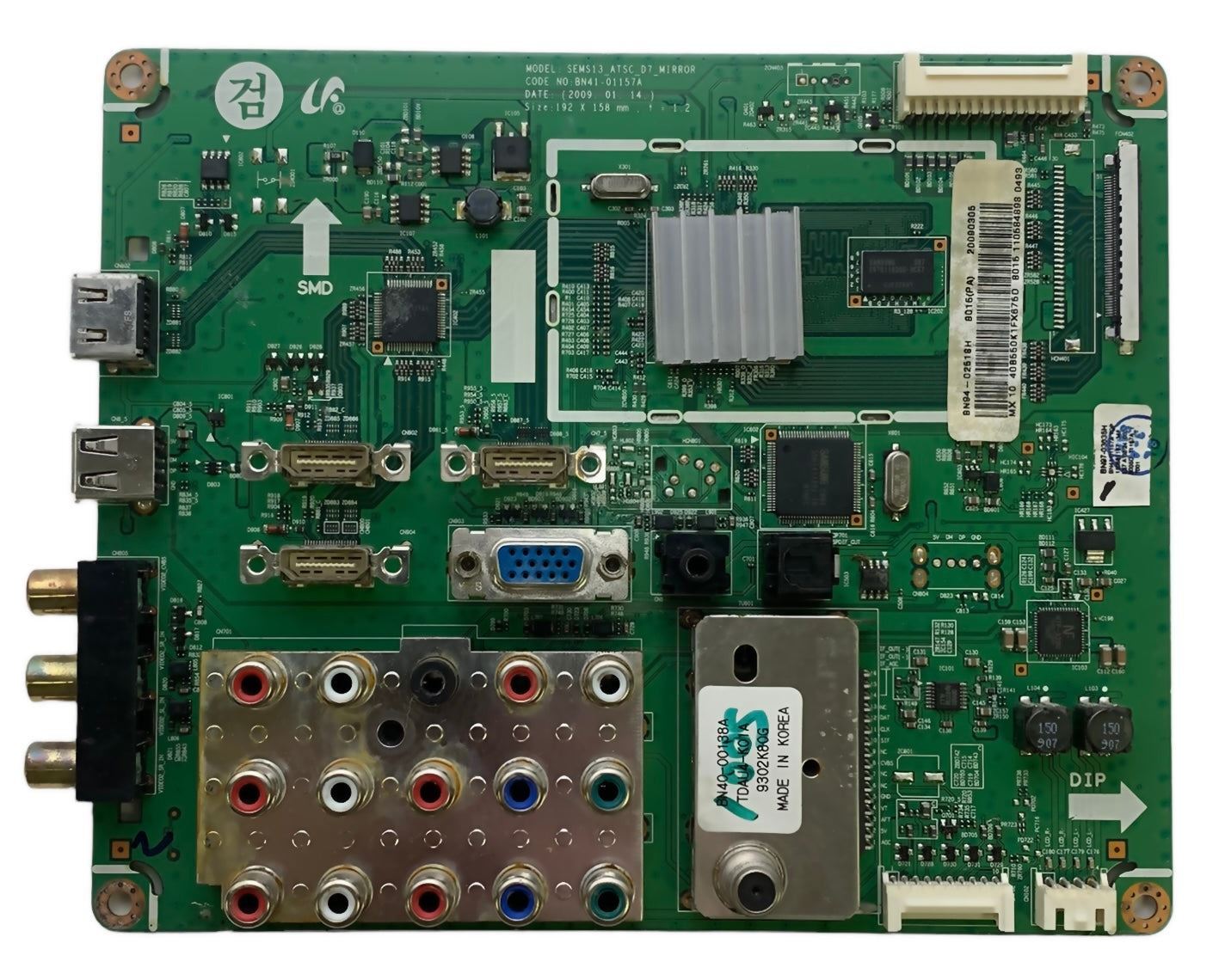 Samsung BN94-02518H (BN41-01157A) Main Board for LN40B550K1FXZA | eBay