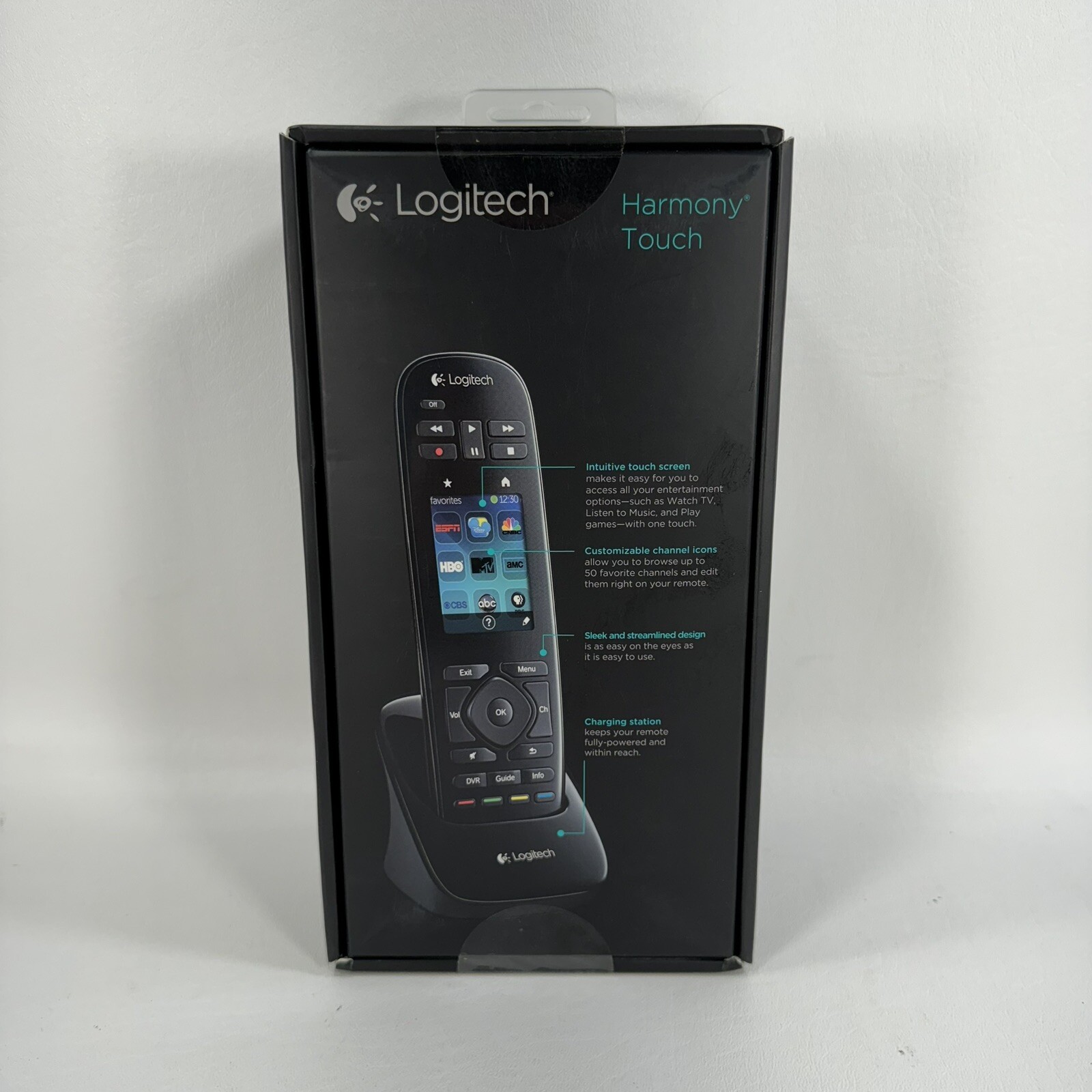 Logitech Harmony Touch Universal Remote Control - Black 915-0000198 | eBay