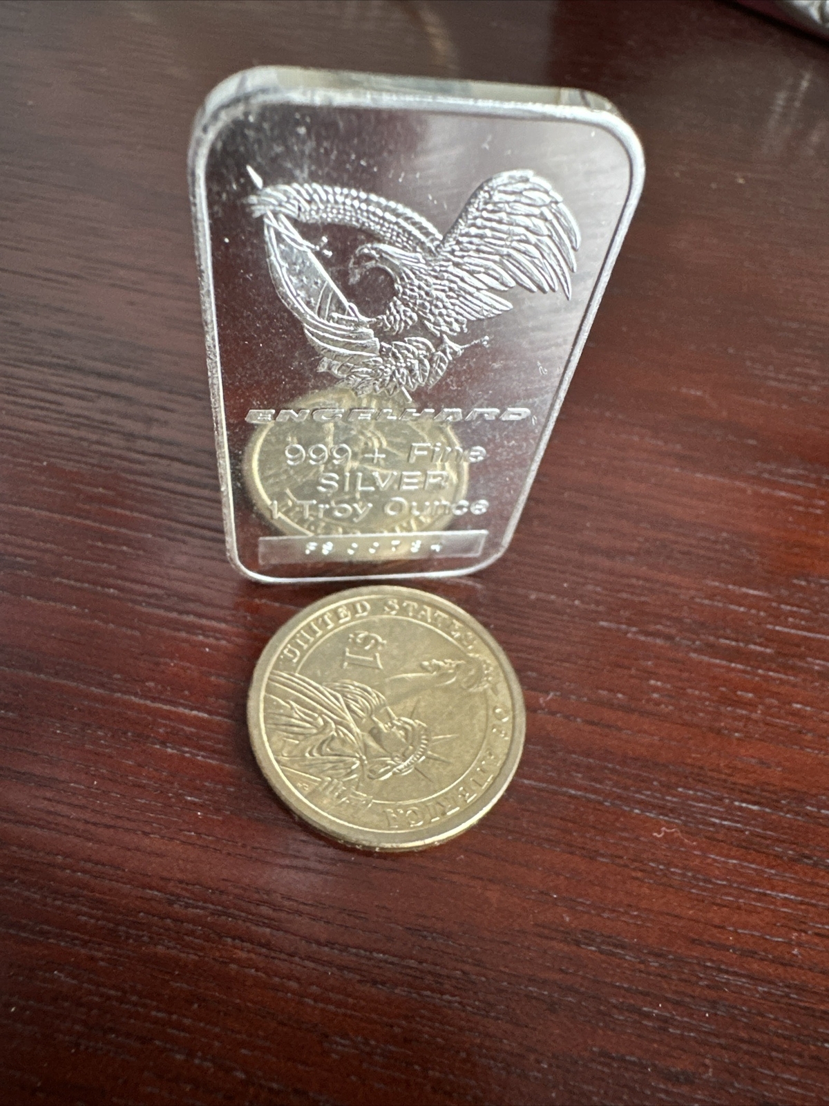 Engelhard 1 oz Silver Bar FS00734 TOP TIER 1 RARE EI-12 Proof-like ...