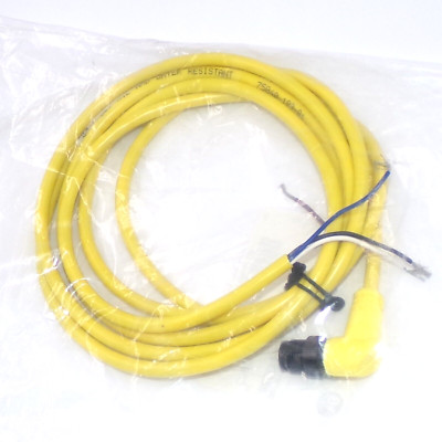 Allen-Bradley 4-Pin Male DC Micro M12 Right-Angle 2m Cordset 889D-E4AC ...
