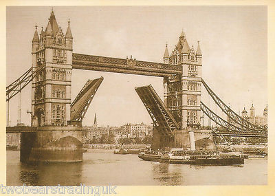 Postcard: Tower Bridge, London, 1970s (2014) | eBay UK