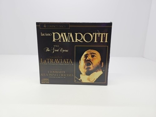Set 4 CD Luciano Pavarotti Sings the Great Operas Live La Traviata I ...