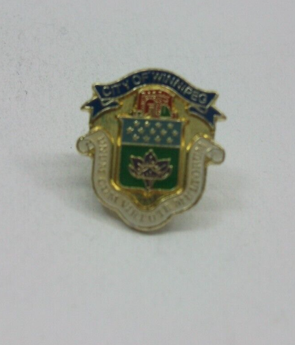 City of Winnipeg Coat of Arms Lapel Pin Pinback Button | eBay UK