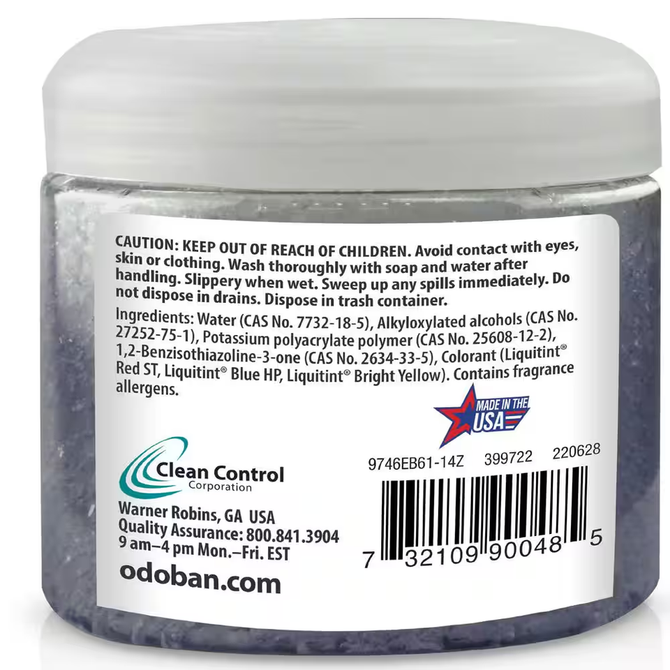 (4-Pack) Odoban Odor Remover Gel Crystals Absorber And Air Freshener | eBay