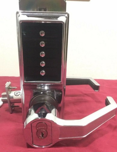 Kaba Ilco Unican Simplex push button lock, L1000 (display mount) bright ...