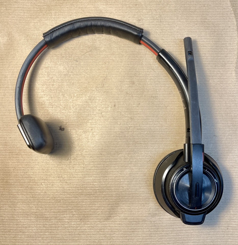 Ploycom POLY Savi 8200 Office Mono, Single Ear Headset, Wireless ...