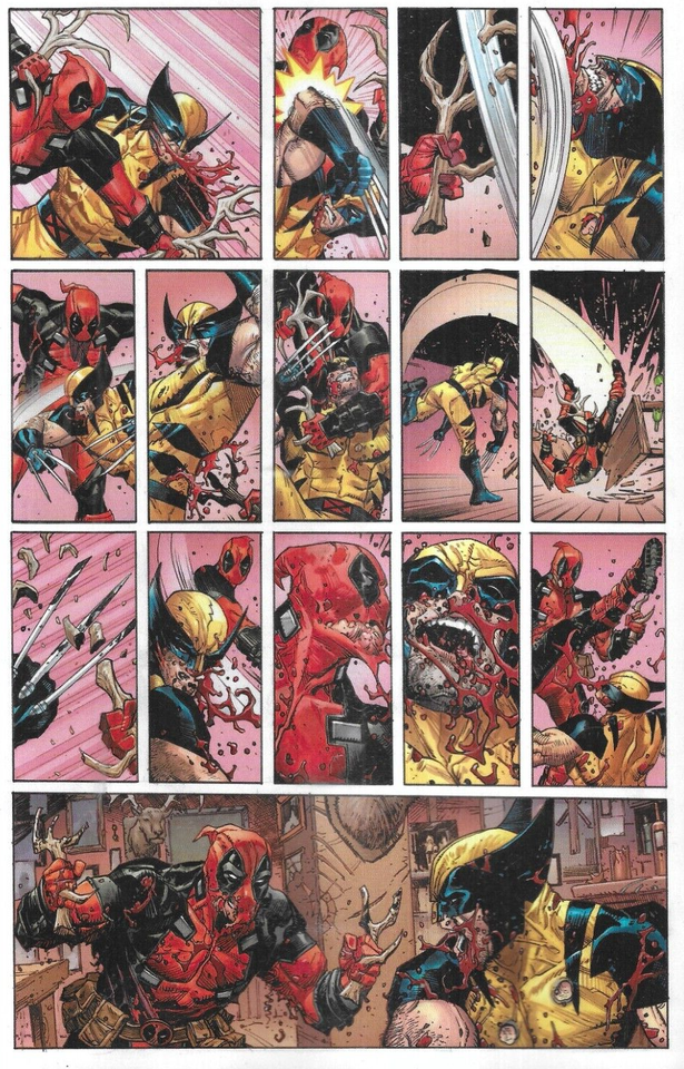 Deadpool Wolverine Comic 3 First Print Cover B Kuder April Fool's ...