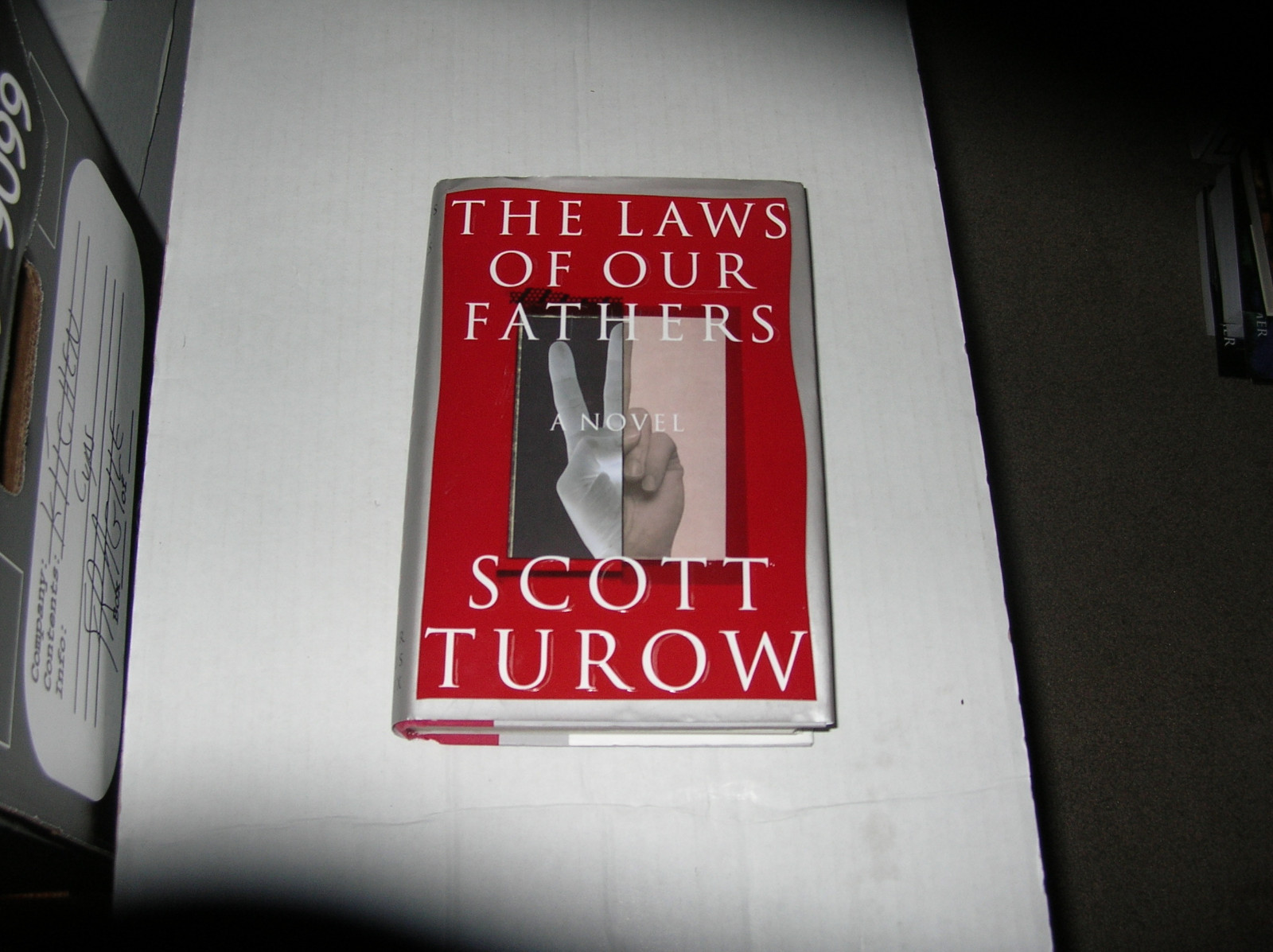 The Laws of Our Fathers by Scott Turow (1996, Hardcover) SIGNED 1st ...